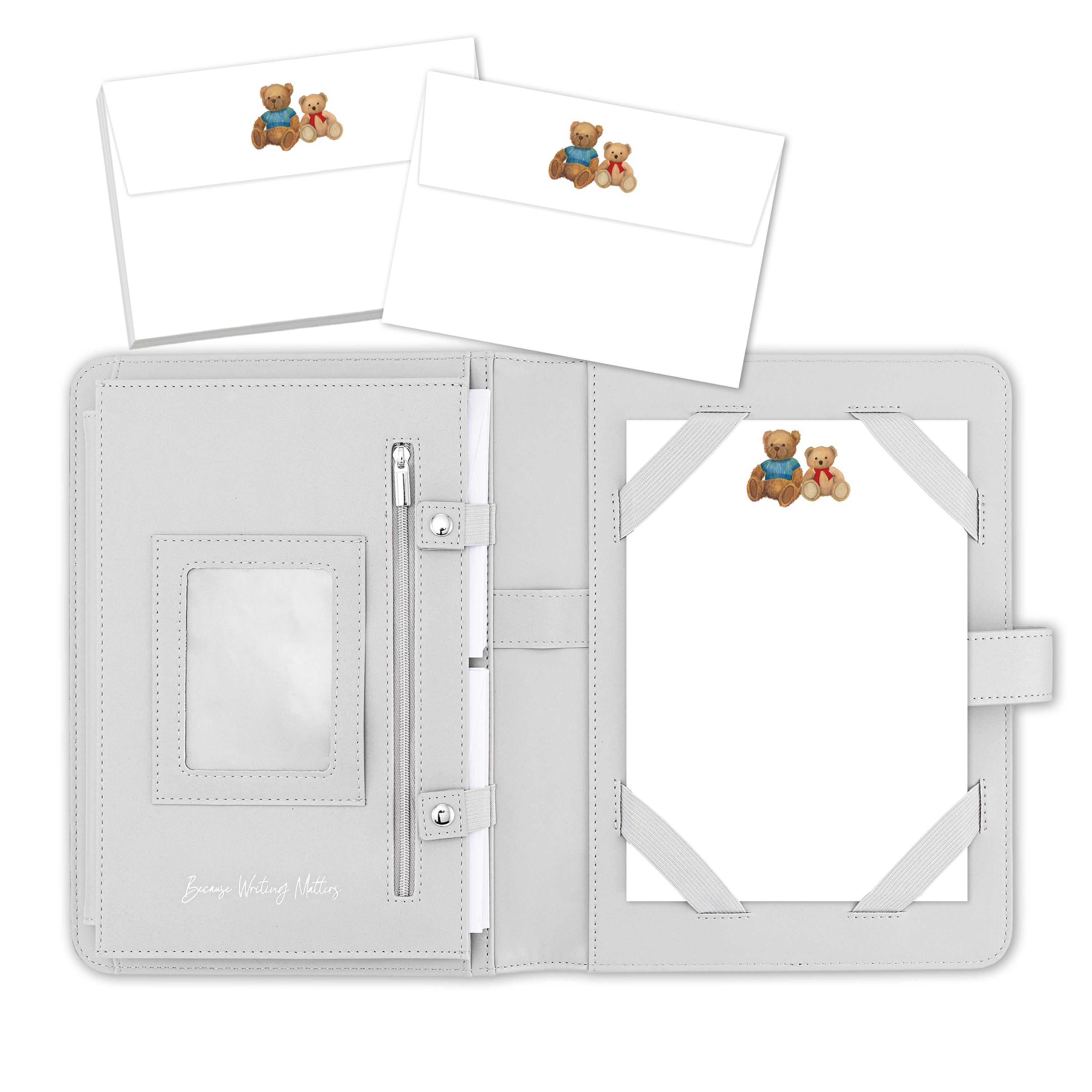 Teddy Bears Letter Writing Set with Organiser – Me Loovely