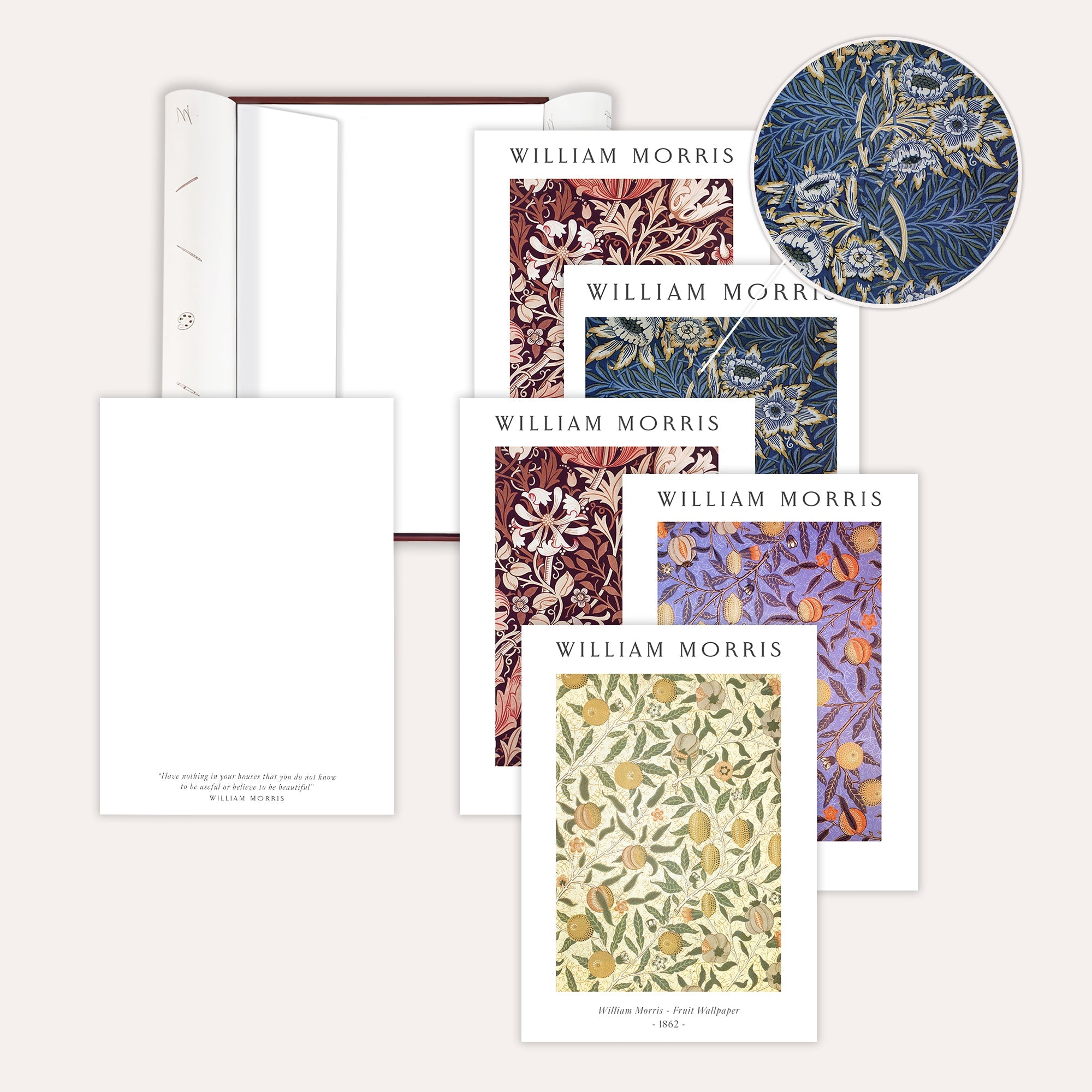 Buy William Morris A5 Letter Writing Set | Me Loovely