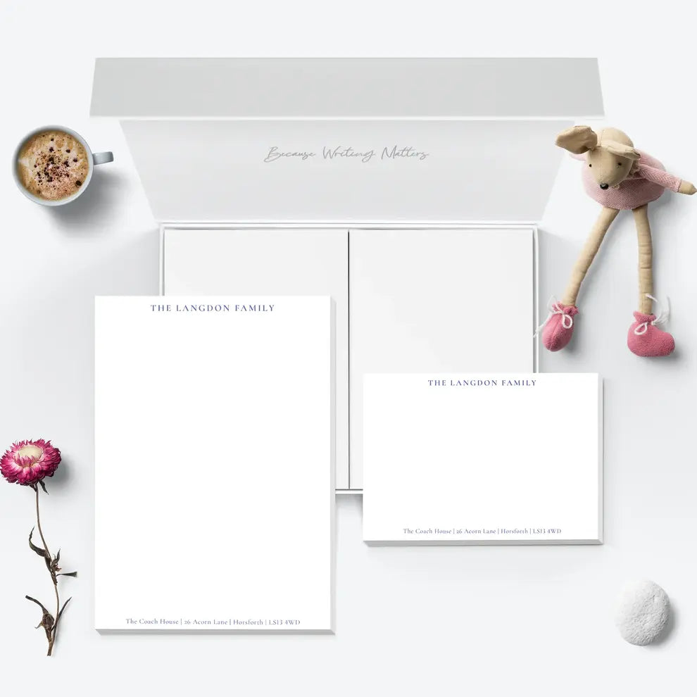 Buy Bespoke Luxury Personalised Stationery | Me Loovely