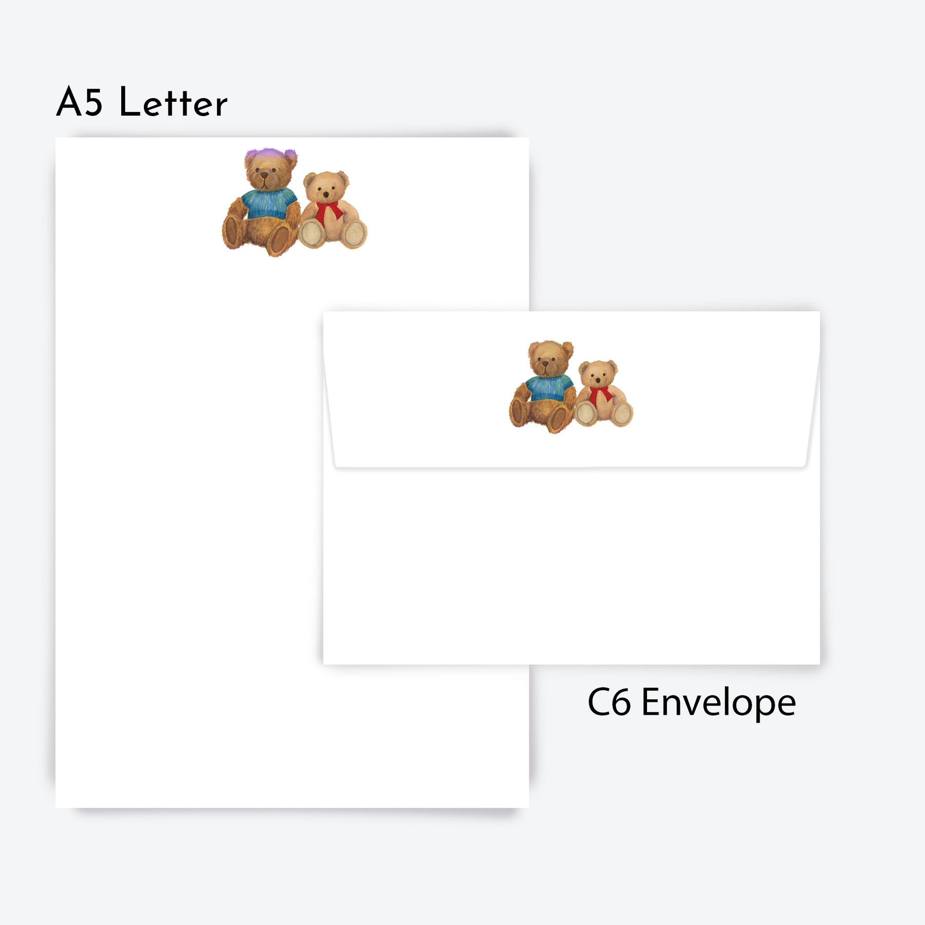 Teddy Bears Letter Writing Set – Me Loovely