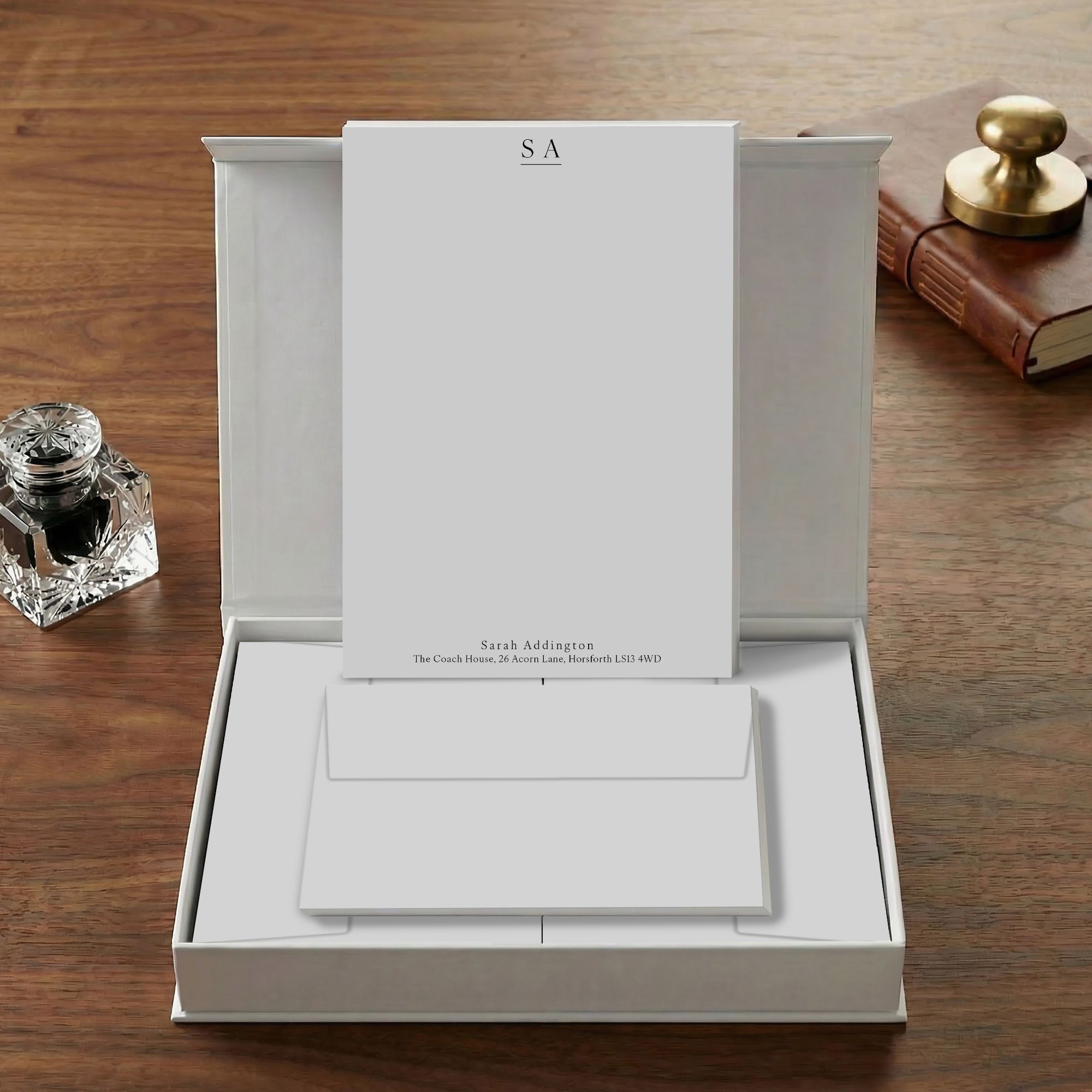 Personalised Letter Writing Stationery Set - 'York' – Me Loovely