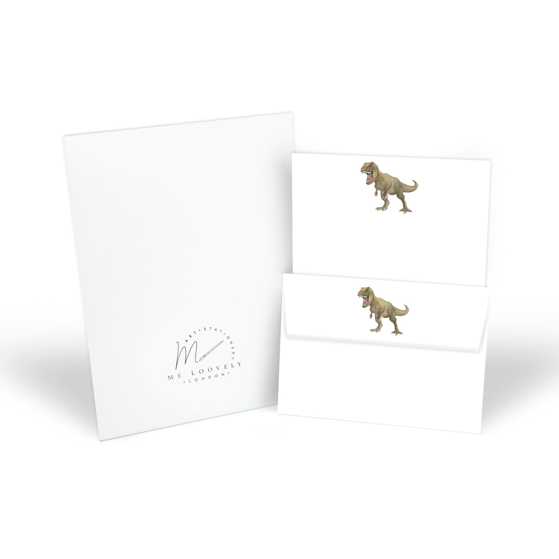 T-Rex Letter Writing Set – Me Loovely