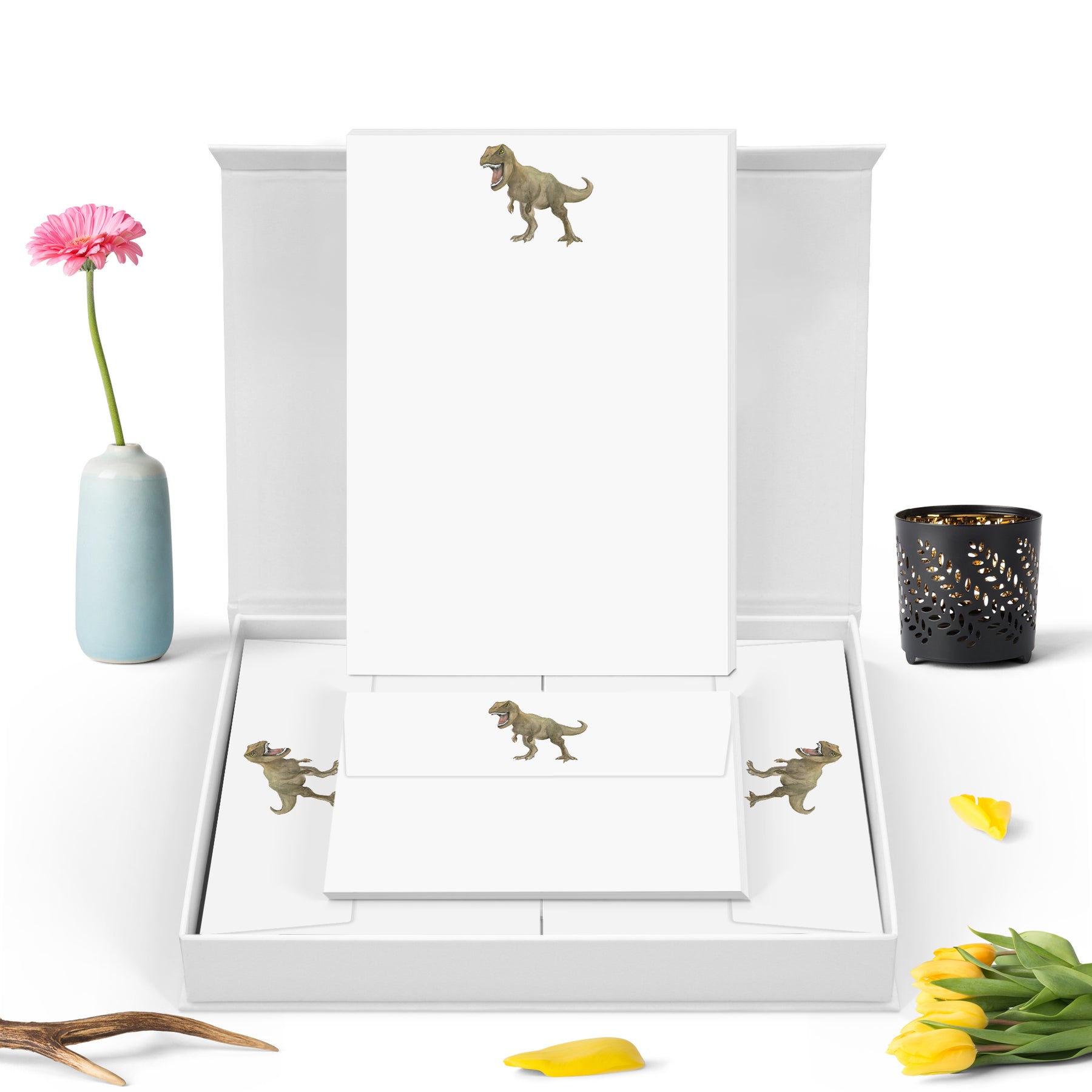 T-Rex Letter Writing Set – Me Loovely