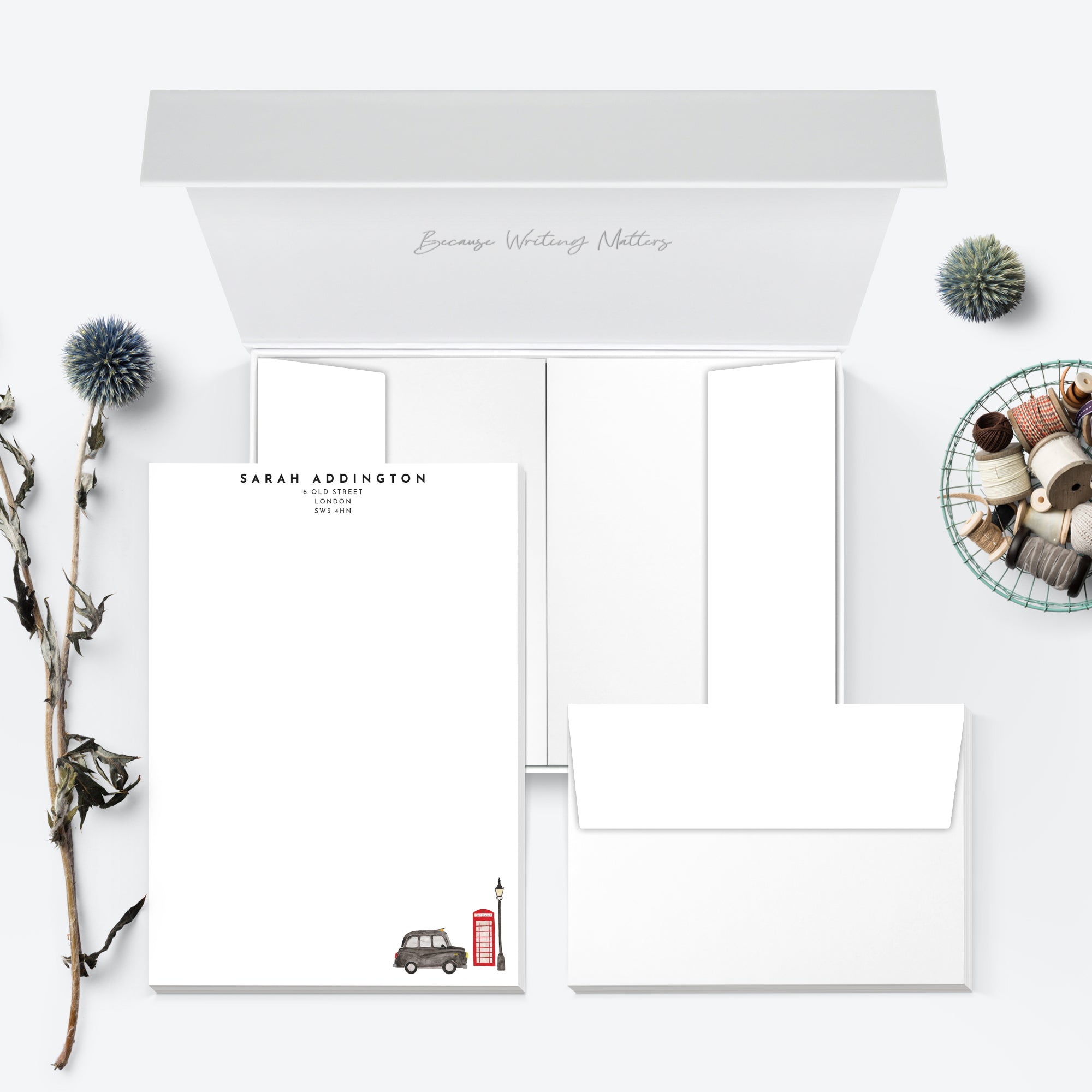 Letter Writing Set London Collection A5 – Me Loovely
