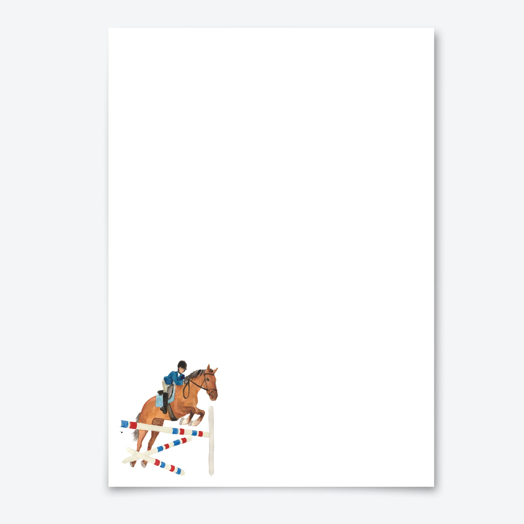 Horse with Rider Showjumping Letter Writing Set – Me Loovely